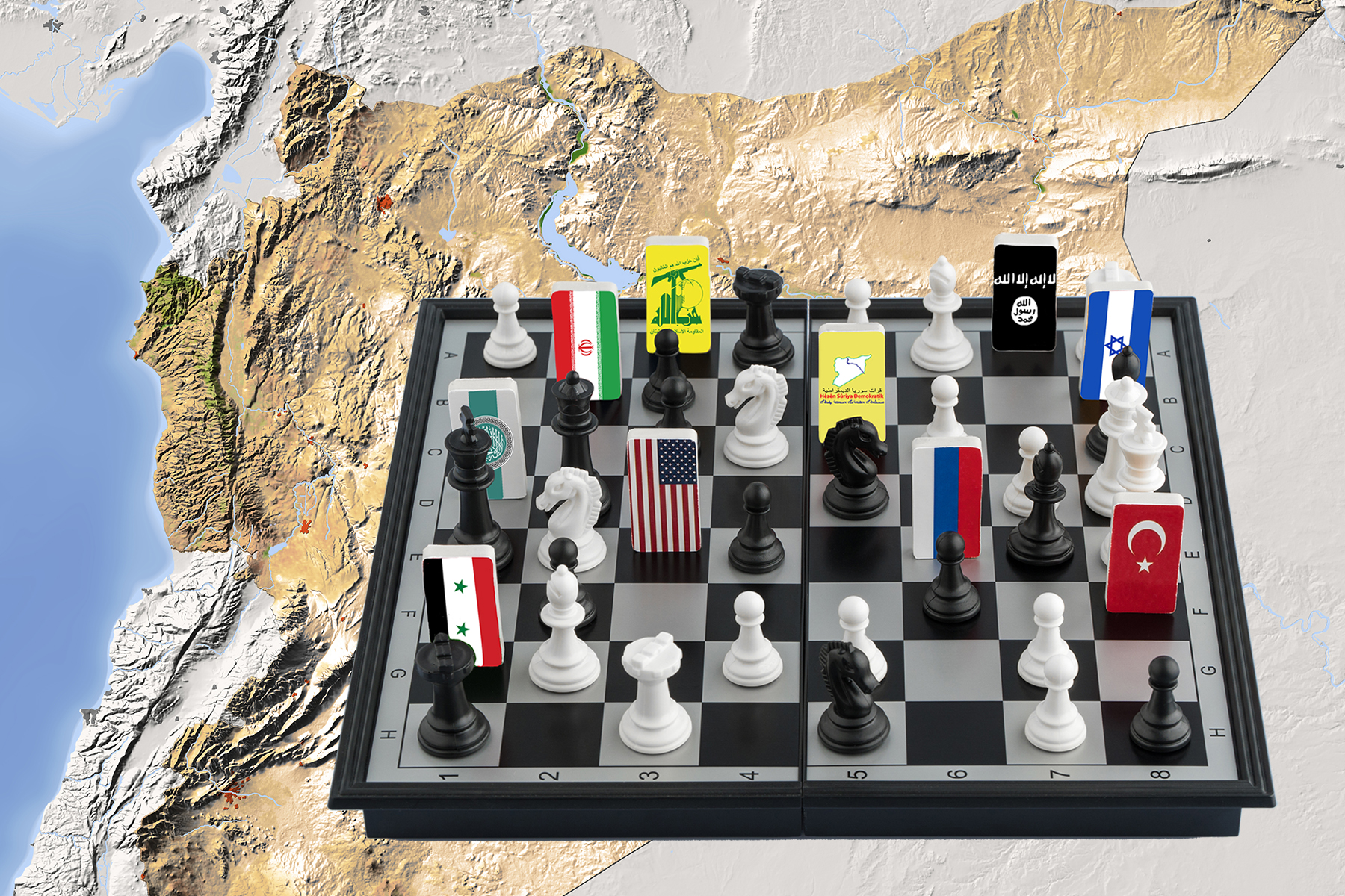Syria, Split Between State and Non-State | The Washington Institute