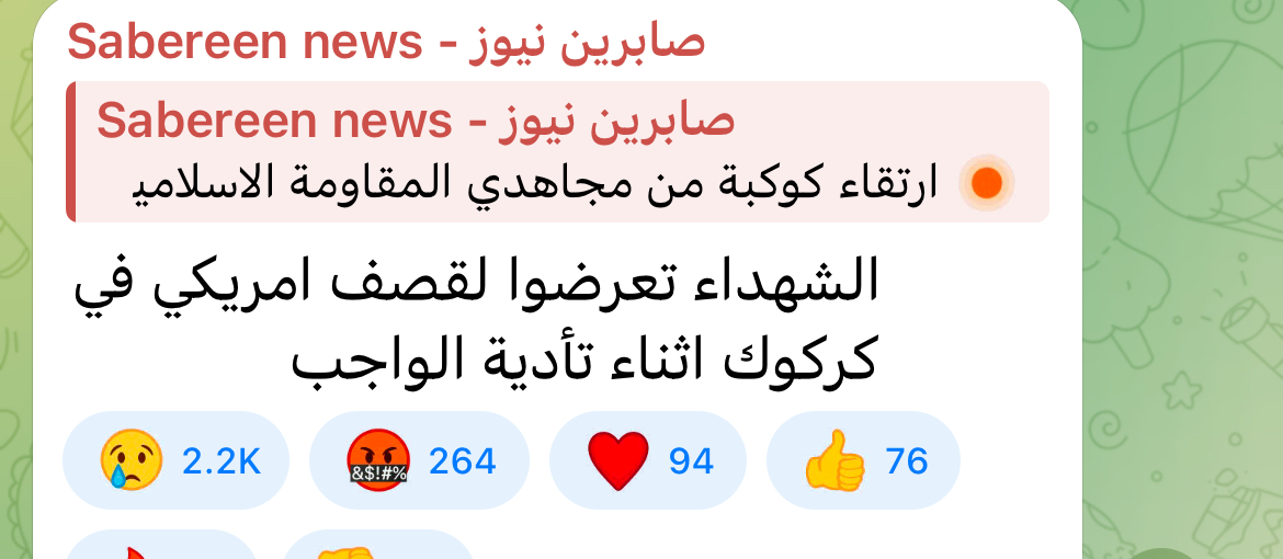 Overlap Between the Islamic Resistance in Iraq and the Popular ...