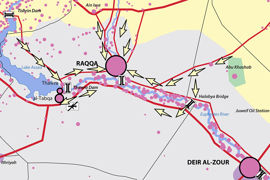 Roads to Raqqa: Potential Turkish and Kurdish Offensives | The ...