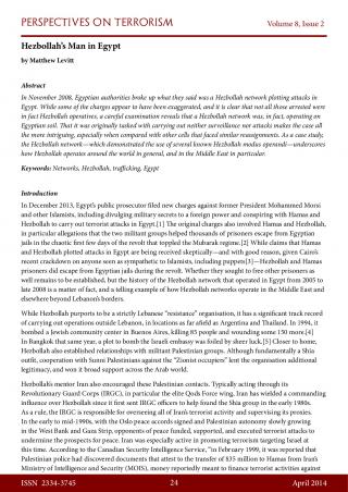 Hezbollah's Man in Egypt | The Washington Institute